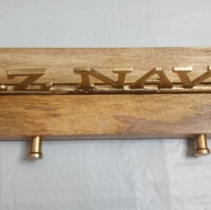 Threshold | Holiday | Threshold Stocking Wooden Holder Feliz Navidad ...